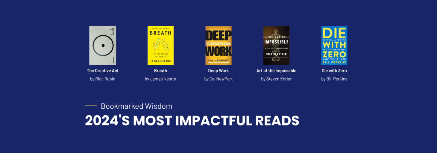 Beyond the Pages: 5 Books that Shaped Our Founder's Perspective in 2024 ...